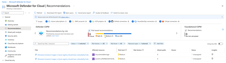 Vulnerability Assessment on Azure Container Registry with Microsoft Defender and Docker Scout