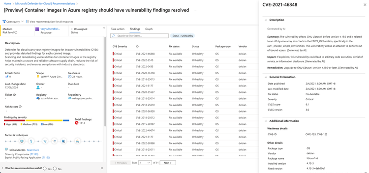 Vulnerability Assessment on Azure Container Registry with Microsoft Defender and Docker Scout