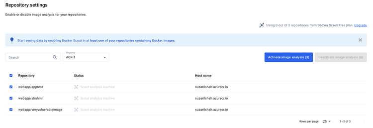 Vulnerability Assessment on Azure Container Registry with Microsoft Defender and Docker Scout