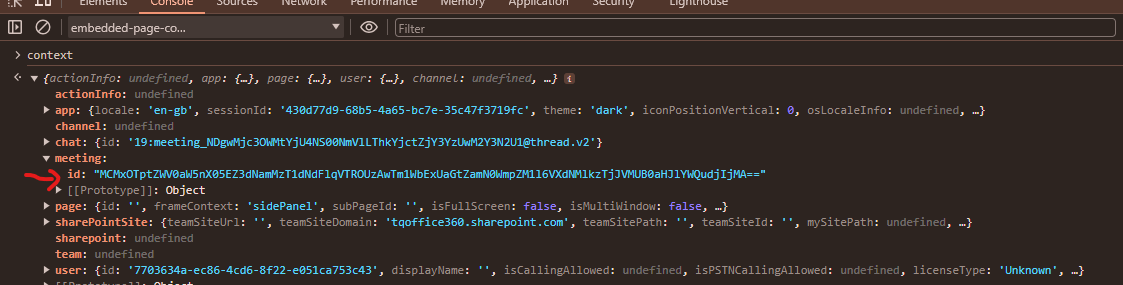 Getting “Meeting Id is corrupted” error while trying to fetch meeting details from Graph API ...