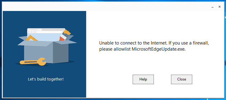 Unable to install Edge with a NTLM proxy | Microsoft Community Hub