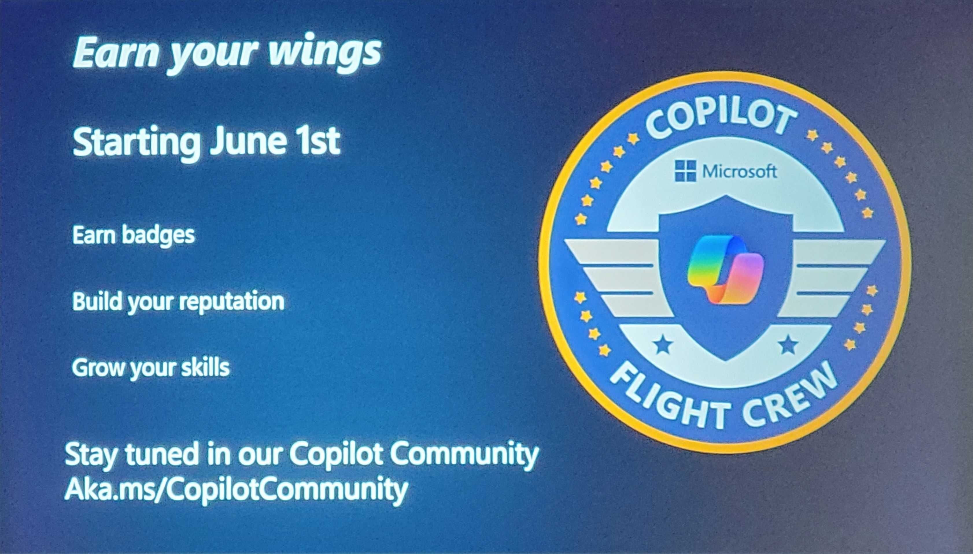 Copilot Flight Crew: Earn Your Wings? | Microsoft Community Hub