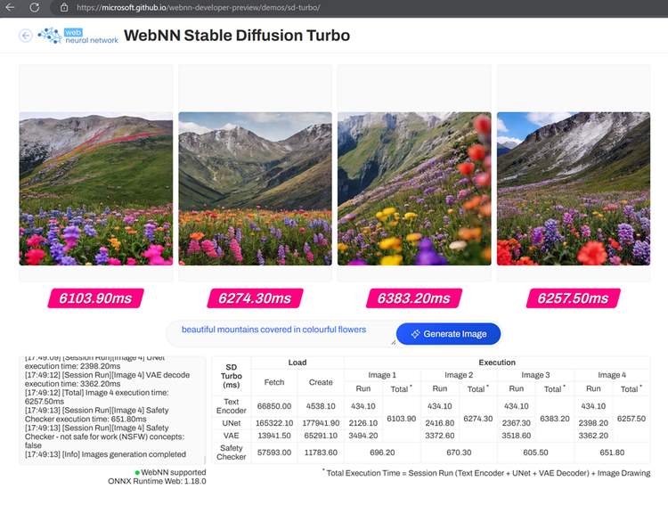 WebNN Web Neural Network API AI in browser Browser-based AI JavaScript machine learning Web ...