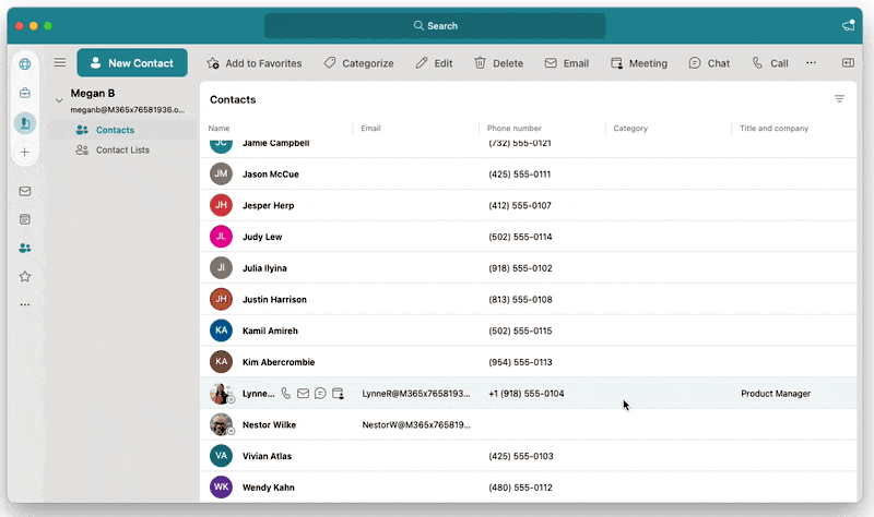 Improvements to Contacts in Outlook for Mac | Microsoft Community Hub
