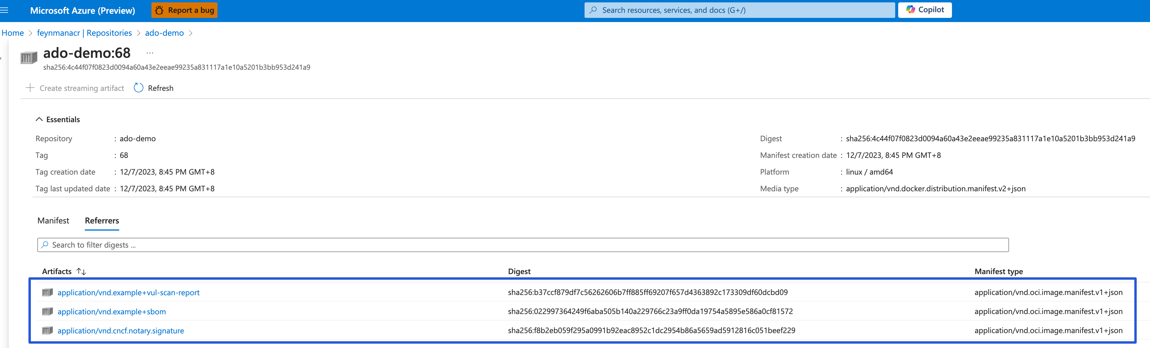 Announcing support of OCI v1.1 specification in Azure Container ...