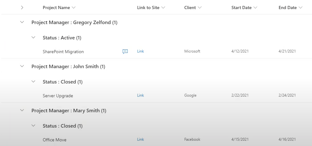 Group by Multiple Columns in a View in an Online SharePoint List | Microsoft Community Hub