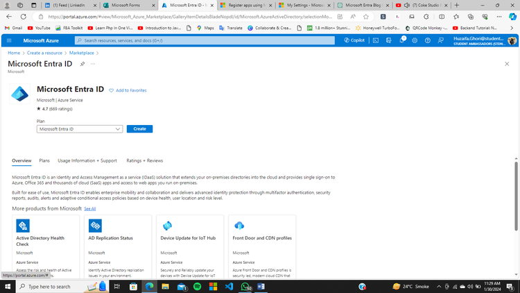 Authentication System using Microsoft Entra ID