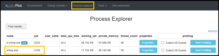 Memory Dump Collection Using Procdumpexe For App Service Windows Microsoft Community Hub
