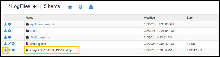 Memory Dump Collection using Procdump.exe for App Service (Windows) | Microsoft Community Hub