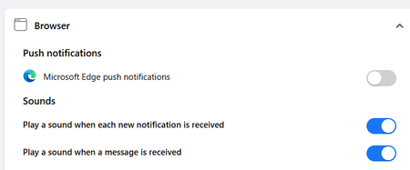 Push Notifications Not Working on Edge 126 | Microsoft Community Hub