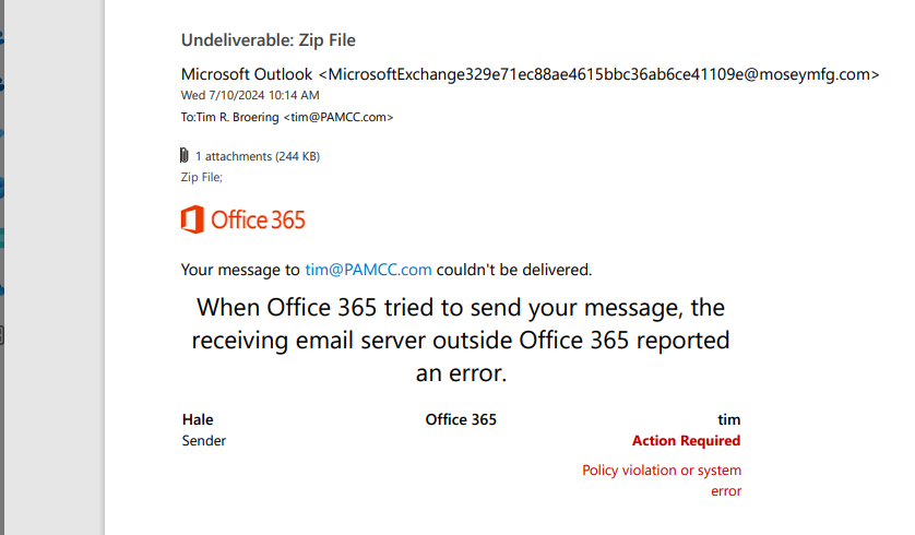 ZIP Folder Error Message | Microsoft Community Hub