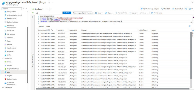Azure WAF Public Preview: JavaScript Challenge | Microsoft Community Hub
