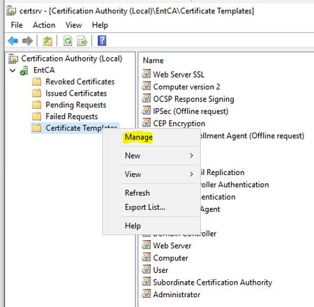 Consolidating Windows domain controller certificates