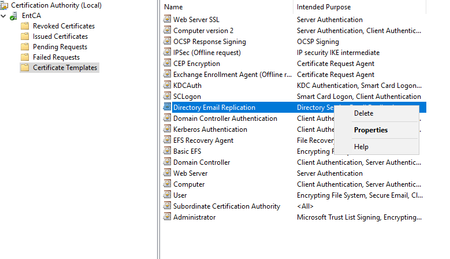 Consolidating Windows domain controller certificates