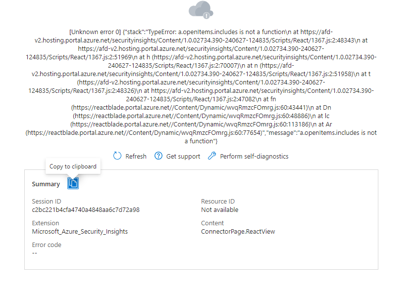 Azure Event Hub Data Connector Manage Error | Microsoft Community Hub