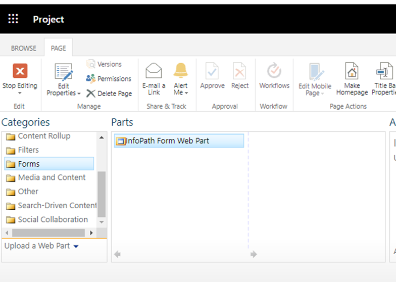 Not able to add Basic Info to Project Details Page | Microsoft Community Hub