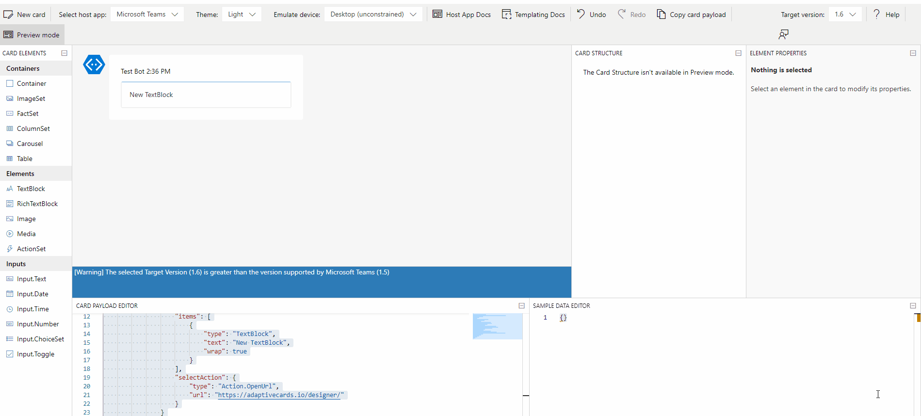 There is no shadow when moving mouse upon an adaptive card column which ...