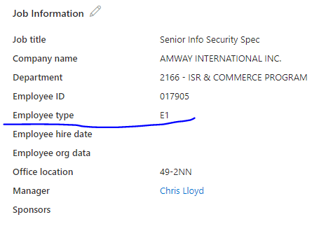 Am trying to create group with dynamic user membership using attribute "Employee Type ...