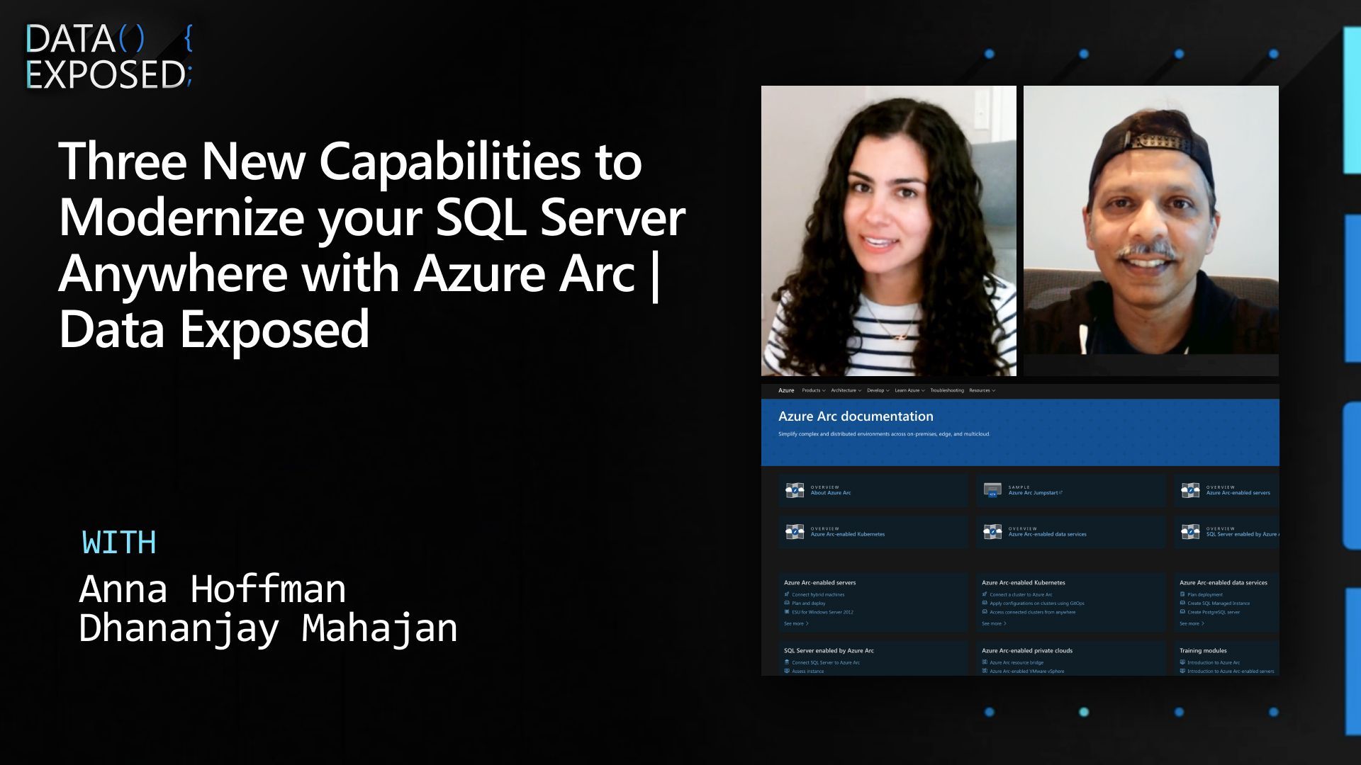 Three New Capabilities to Modernize your SQL Server Anywhere with Azure Arc | Data Exposed ...