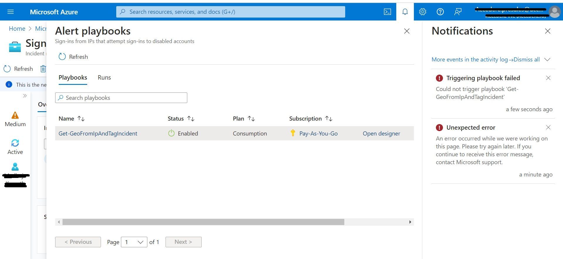 Training Lab Playbook not triggered | Microsoft Community Hub