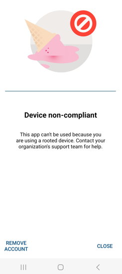 Company portal says rooted device but it's not - Android | Microsoft ...