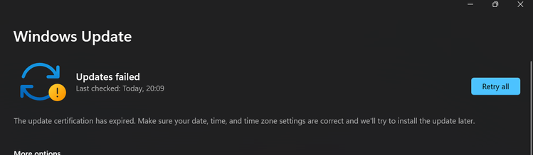 Update Stack Package - (Version 922.415.111.0) | Microsoft Community Hub