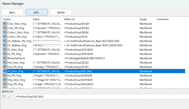 FORMULA Ranges keep changing even if I used a Named Range | Microsoft Community Hub