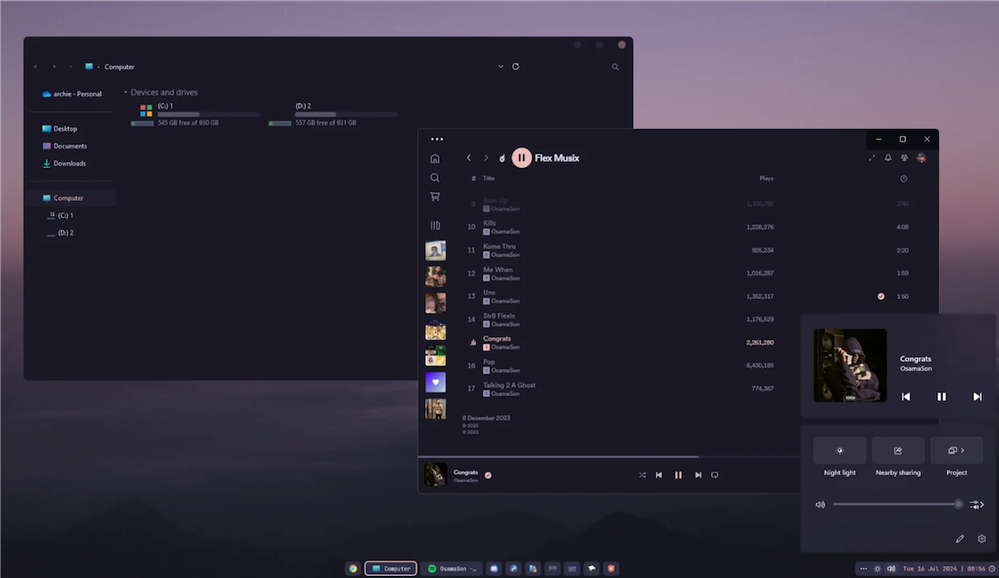 How abou this customzied taskbar on Windows 11 based on XAML ...