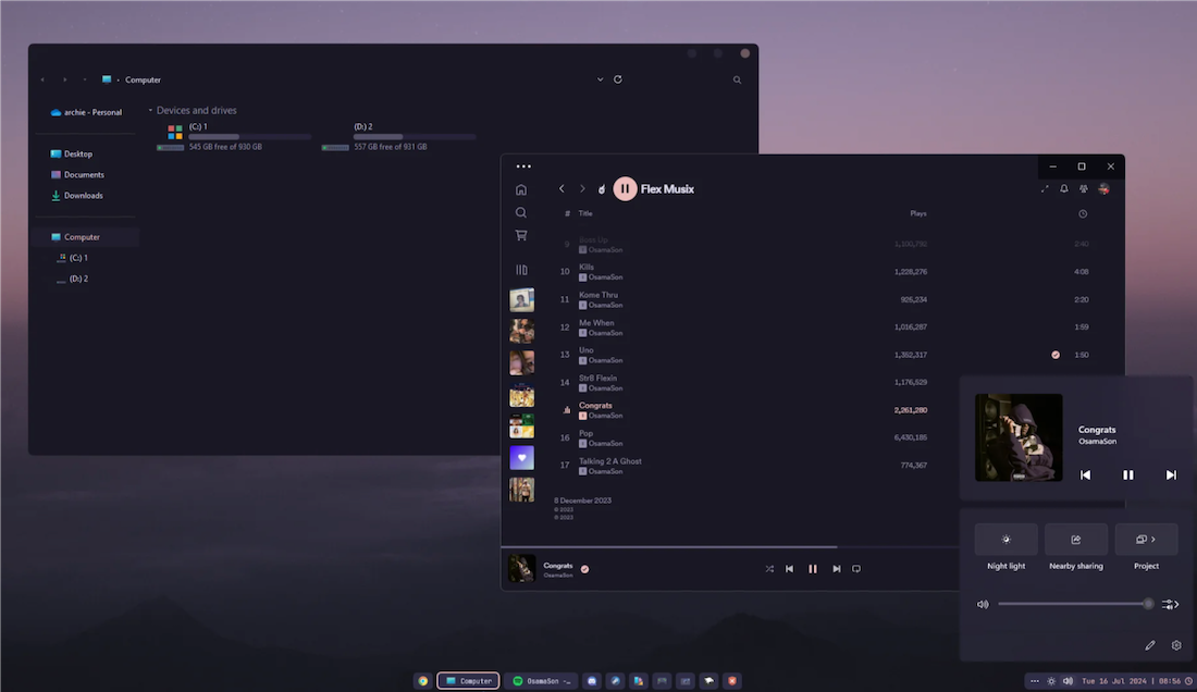 How abou this customzied taskbar on Windows 11 based on XAML ...