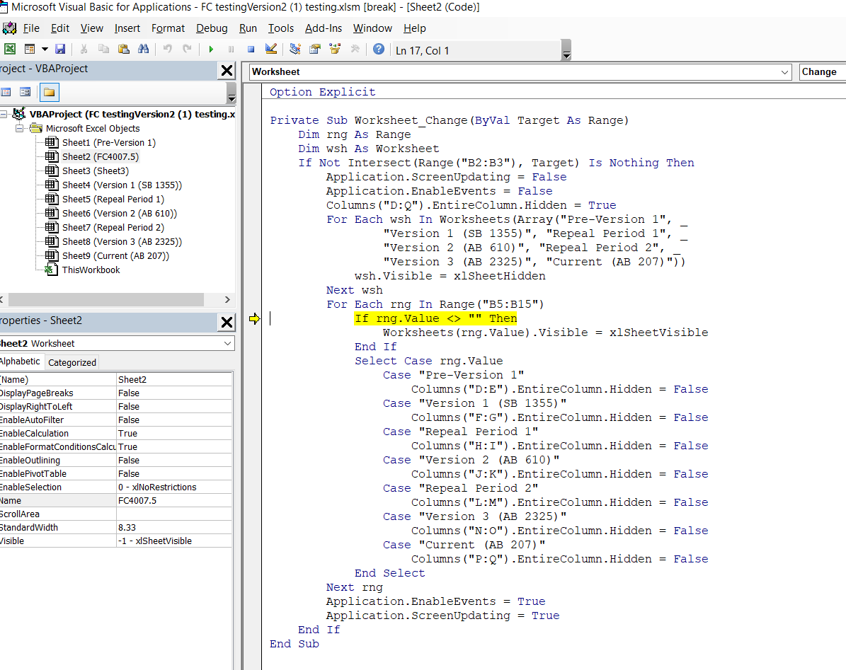 My Excel Macro Works Differently At Work Than Home Microsoft 
