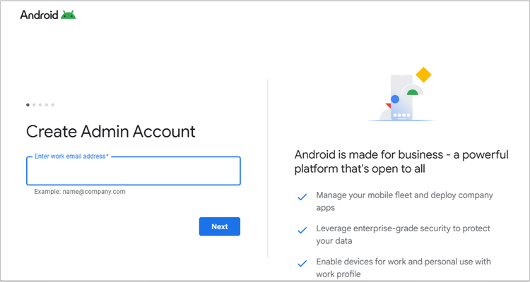New onboarding flow to managing Android Enterprise devices with ...