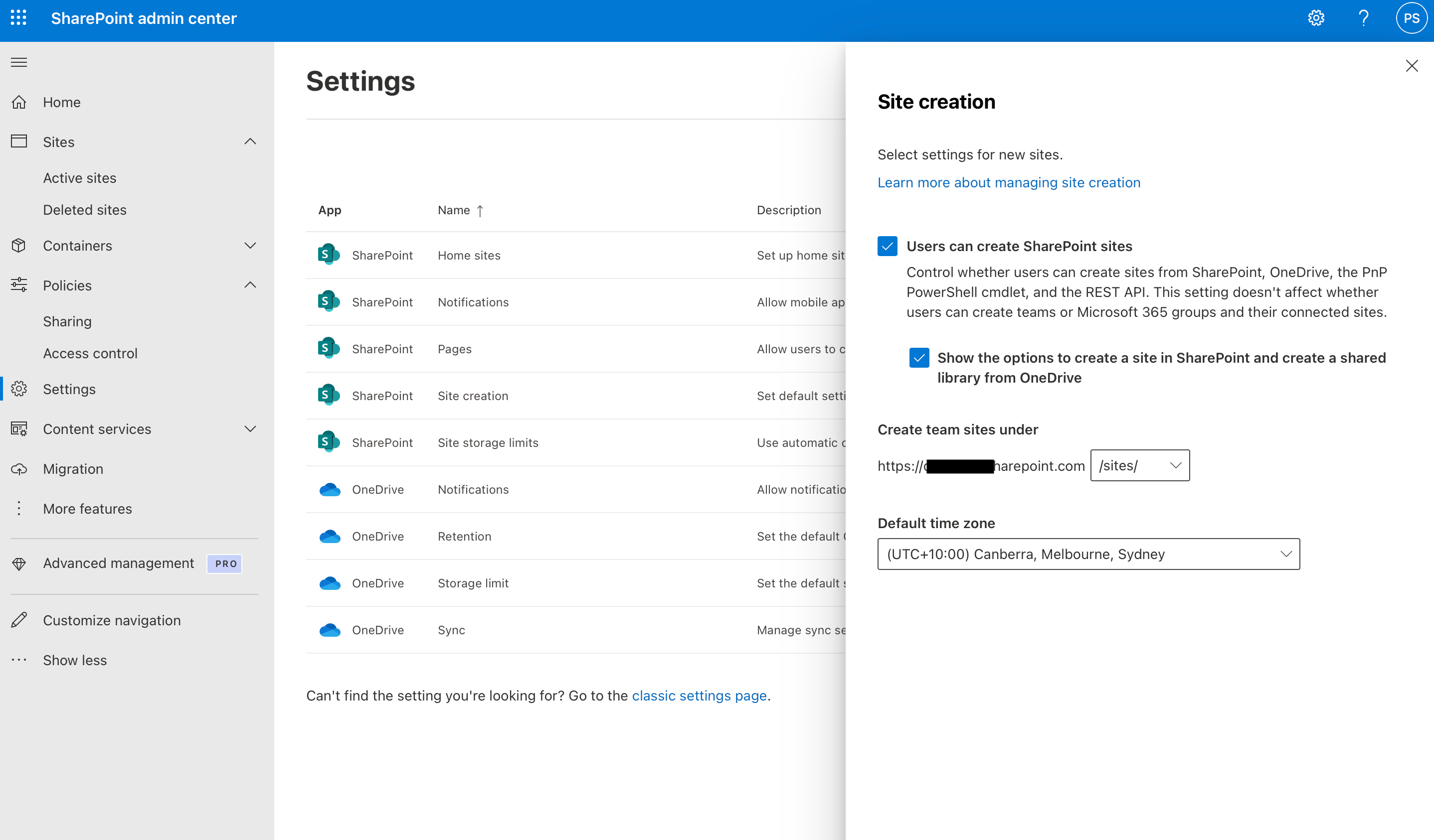 Trying to create Subsite | Microsoft Community Hub