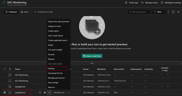Monitoring Microsoft Sentinel Reports with Dashboard Hub & Power BI ...