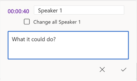 Transcribe and Ink experience in OneNote on Windows