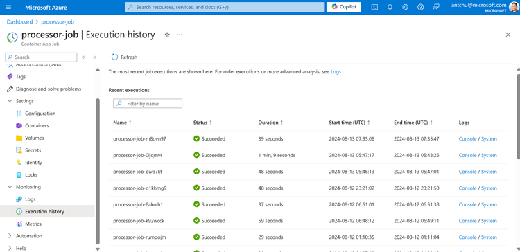 Asynchronous HTTP APIs with Azure Container Apps jobs | Microsoft Community Hub