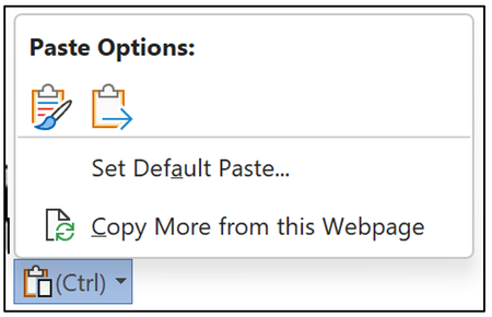 Paste Text Only shortcut in Word | Microsoft Community Hub