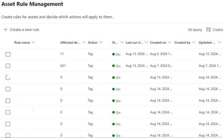 Microsoft Defender | Dynamic rules for tagging devices