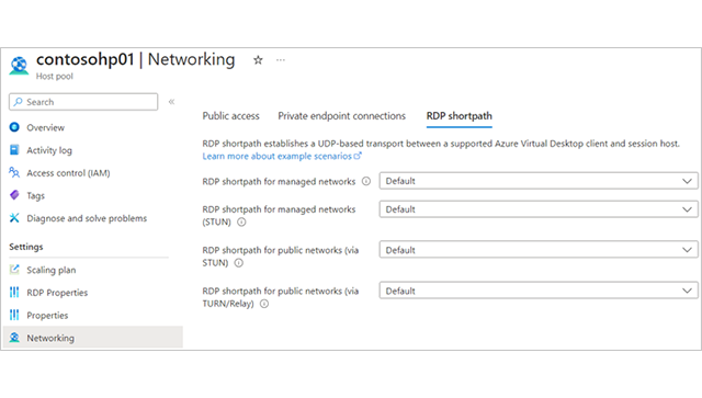 Custom Shortpath settings for host pools now available | Azure Virtual ...