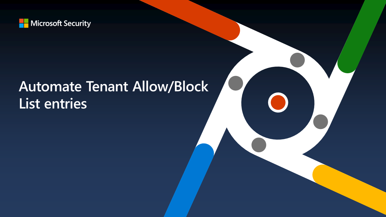 Automate Tenant Allow/Block List entries | Microsoft Community Hub