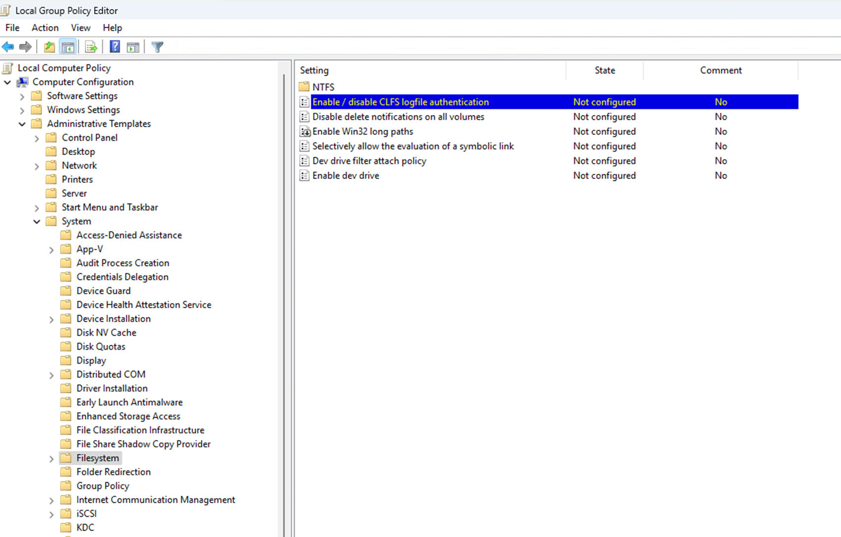 Security mitigation for the Common Log Filesystem (CLFS) | Microsoft ...
