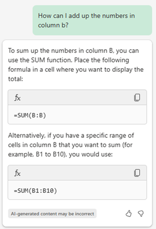 How Copilot in Excel can help you with a formula | Microsoft Community Hub