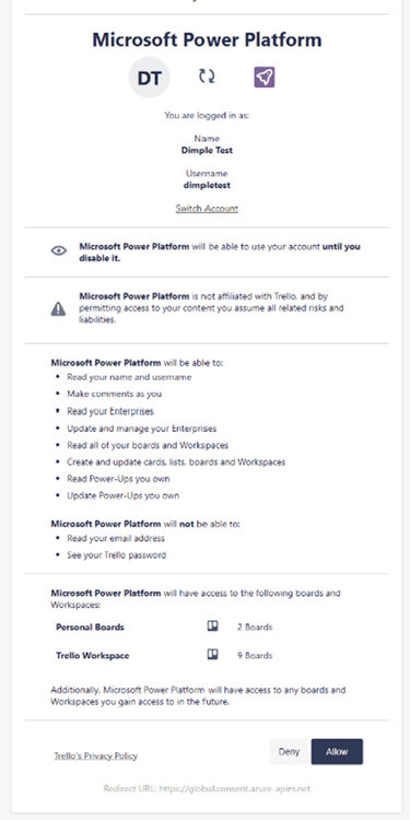 Trello integration with Microsoft Loop
