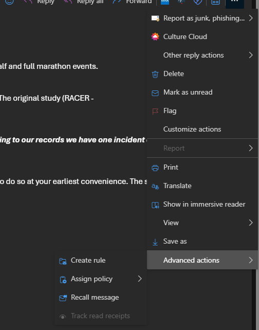 Resend email is not an option in Outlook | Microsoft Community Hub