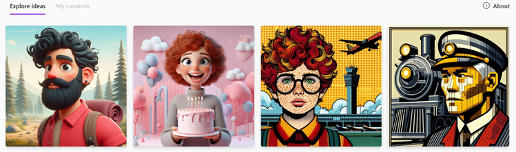 Transform photos with Restyle Image in Microsoft Designer