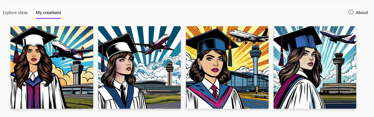 Transform photos with Restyle Image in Microsoft Designer