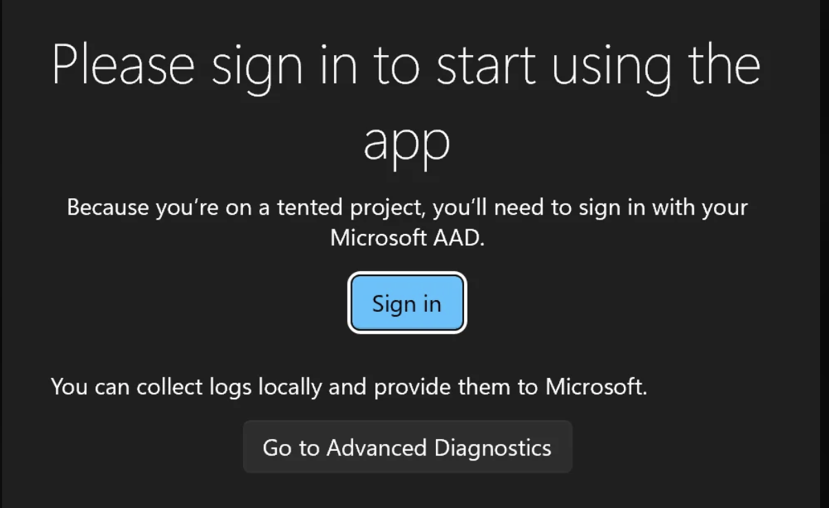 Sign in failed even the credentials are correct | Microsoft Community Hub