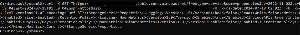 Performing simple Azure Table Storage REST API operations using curl ... Performing simple Azure Table Storage REST API operations using curl ...