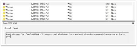 Understanding and Resolving the HTTP Error 503 Service Unavailable Error in IIS