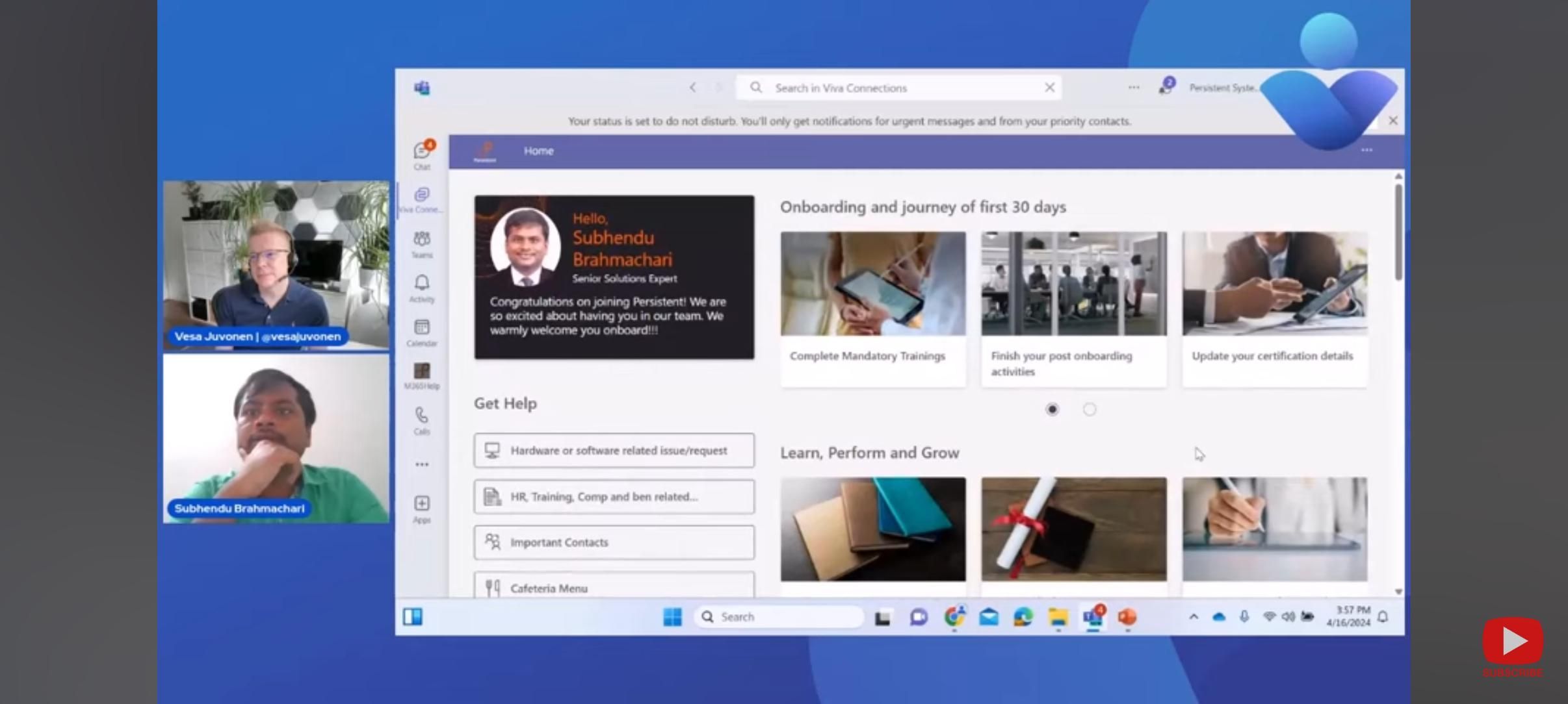 Is it possible to modify the layout on viva connection experience ...