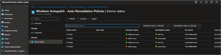 Windows Autopatch: Auto-remediation with PowerShell scripts - Windows IT Pro Blog